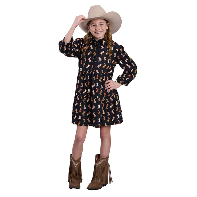 Girl's Five Star Collection Print Dress – Just Country Australia Pty Ltd