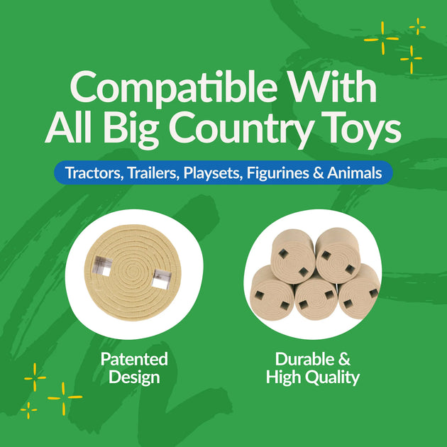 Big Country Toys Hay Bales - Set of 5 – Just Country Australia Pty Ltd