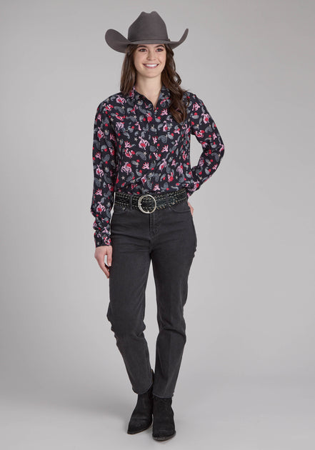 Women's - Five Star Collection Print Shirt – Just Country Australia Pty Ltd