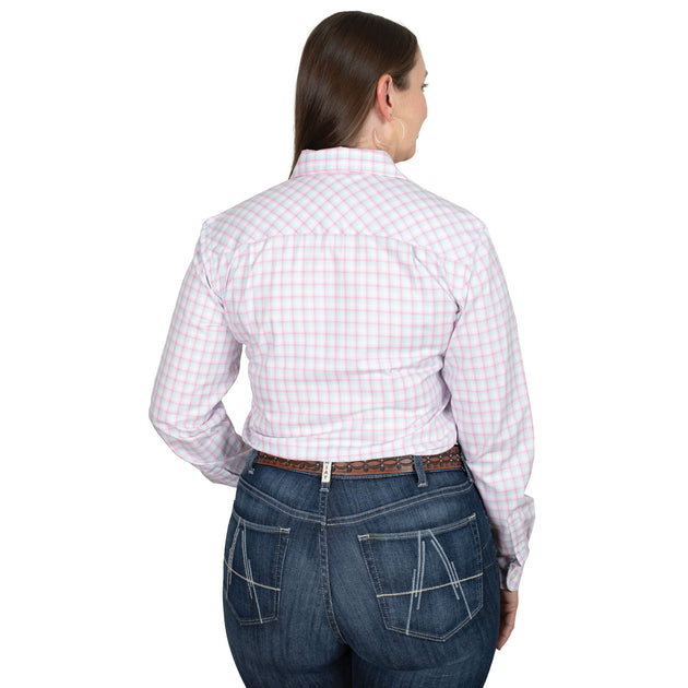 Women's Abbey Full Button Check Workshirt – Just Country Australia Pty Ltd