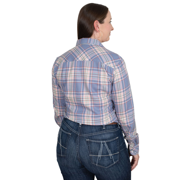 Women's Abbey Full Button Plaid Workshirt – Just Country Australia Pty Ltd