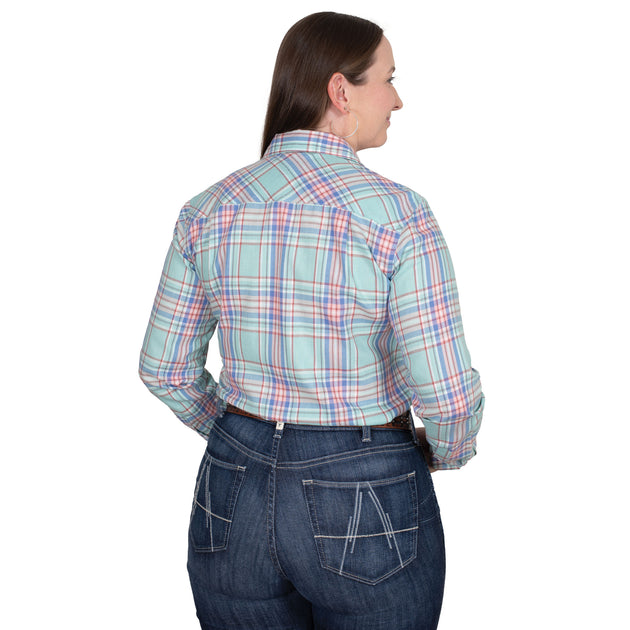 Women's Abbey Full Button Plaid Workshirt – Just Country Australia Pty Ltd