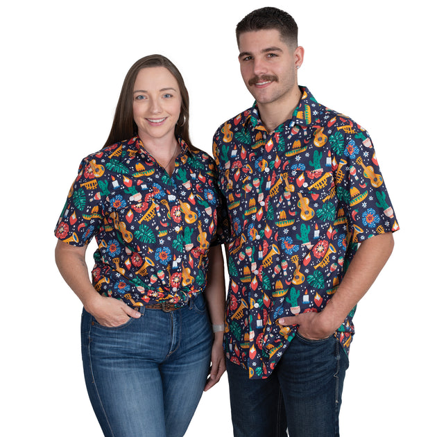 Women's - Izzy - Full Button - Short Sleeve – Just Country Australia ...