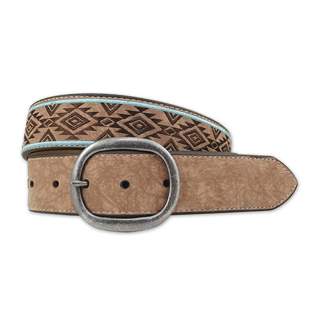 Women's Synthetic Leather Belt - Aztec – Just Country Australia Pty Ltd